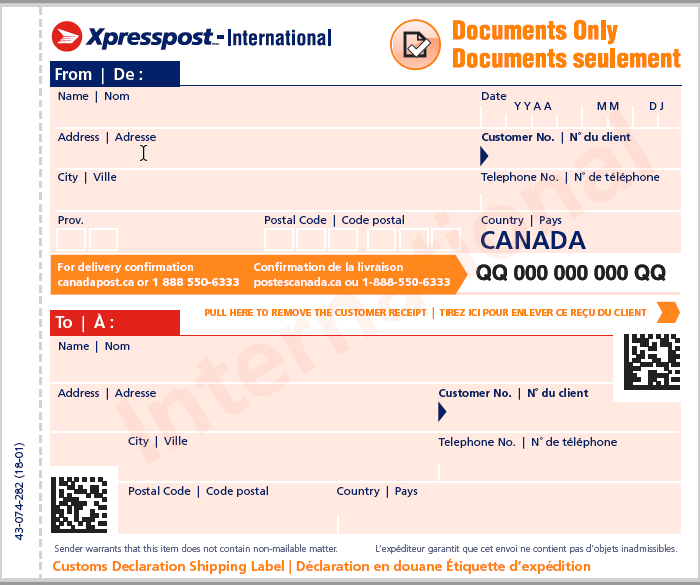 Learn about tracking number formats | Canada Post