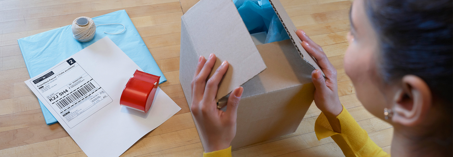 How to reuse packaging for returns - Magazine | Canada Post