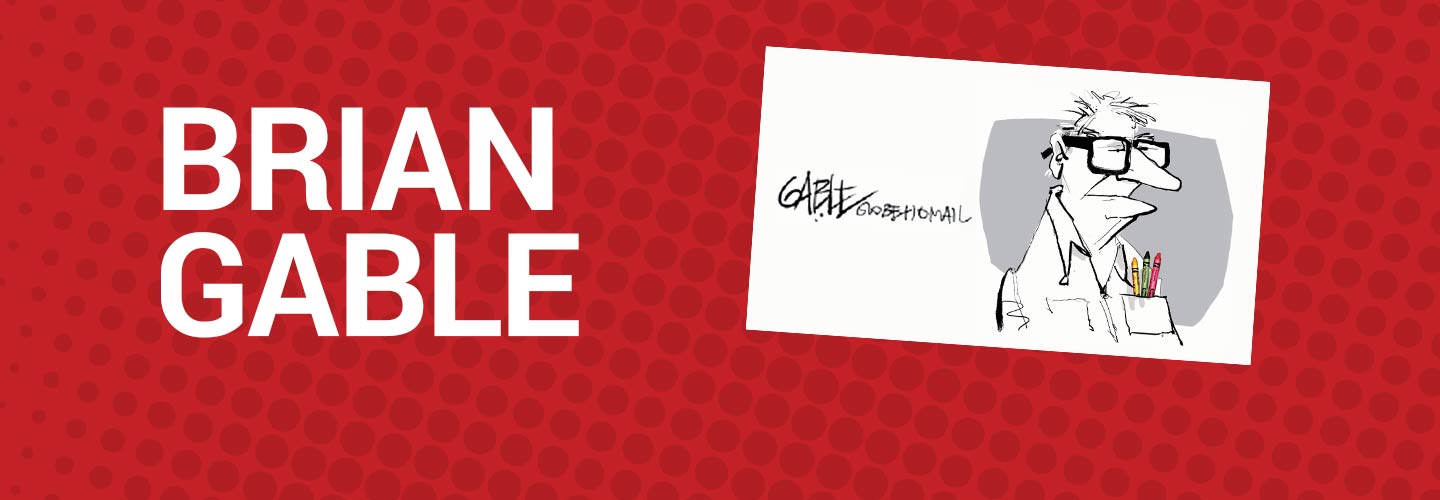 New stamp honours award-winning editorial cartoonist Brian Gable ...