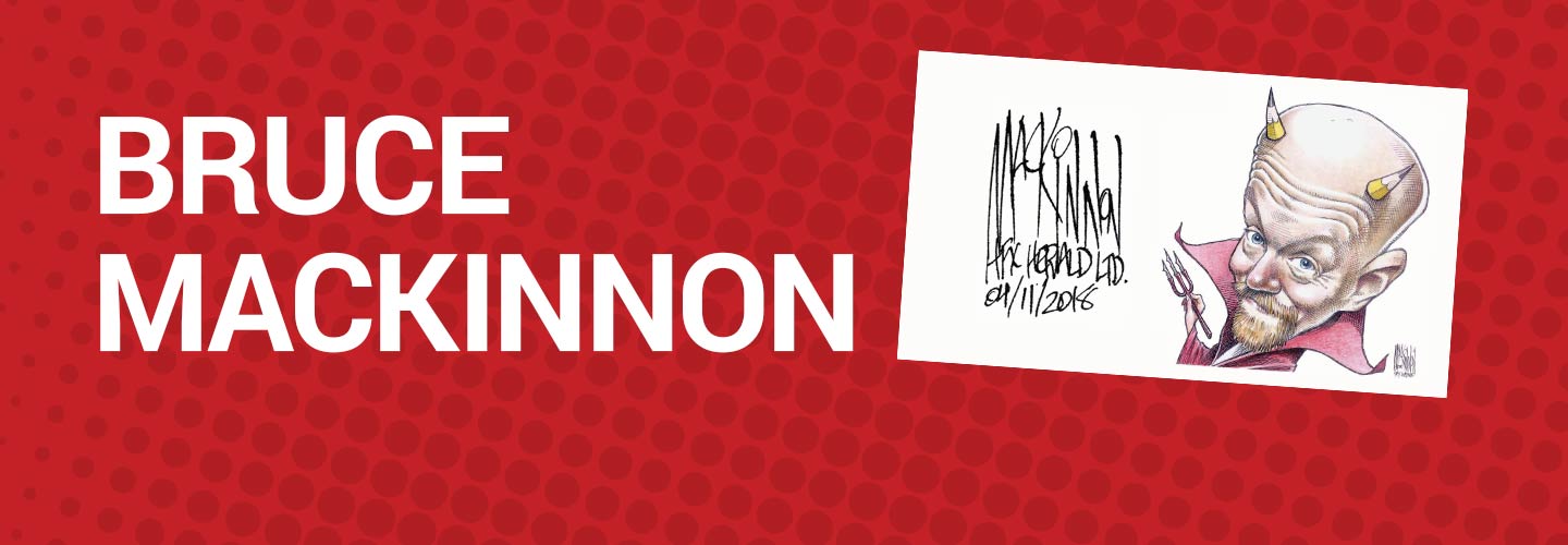 Stamp honours Bruce MacKinnon, editorial cartoonist known for wit and ...