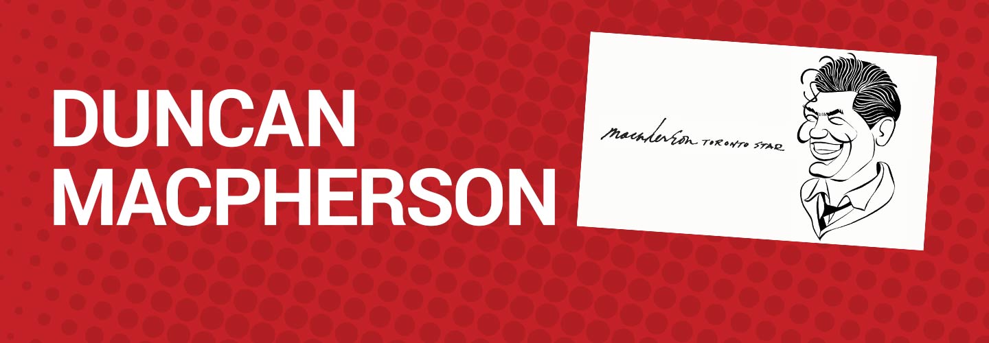 New stamp honours Duncan Macpherson, pioneer of editorial cartooning ...