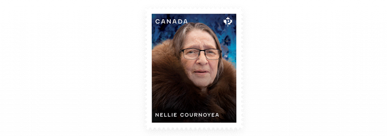 New stamps pay tribute to Indigenous leaders Nellie Cournoyea, George ...