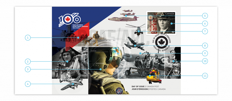 Commemorative envelope salutes Royal Canadian Air Force’s 100th ...