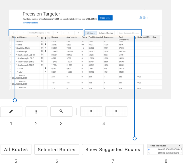 Precision Targeter™ data view | Business | Canada Post